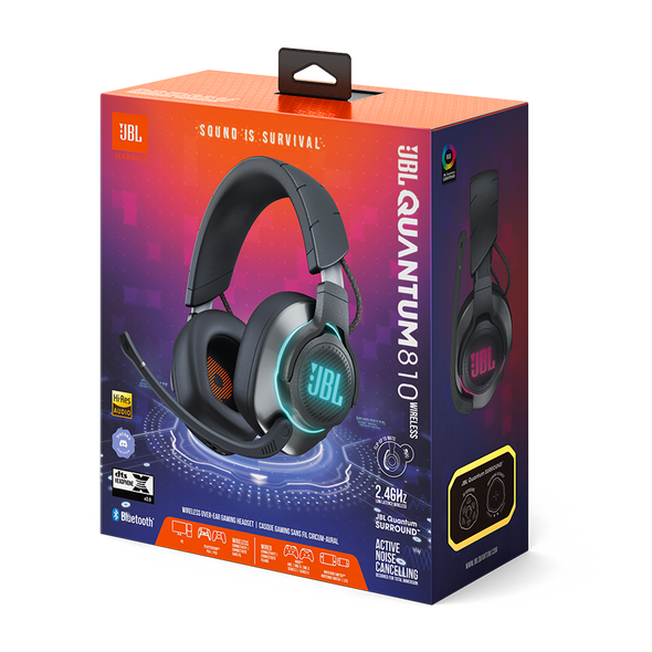 JBL Quantum 810 Wireless | Tai nghe gaming over-ear không dây với công nghệ chống ồn chủ động và ...