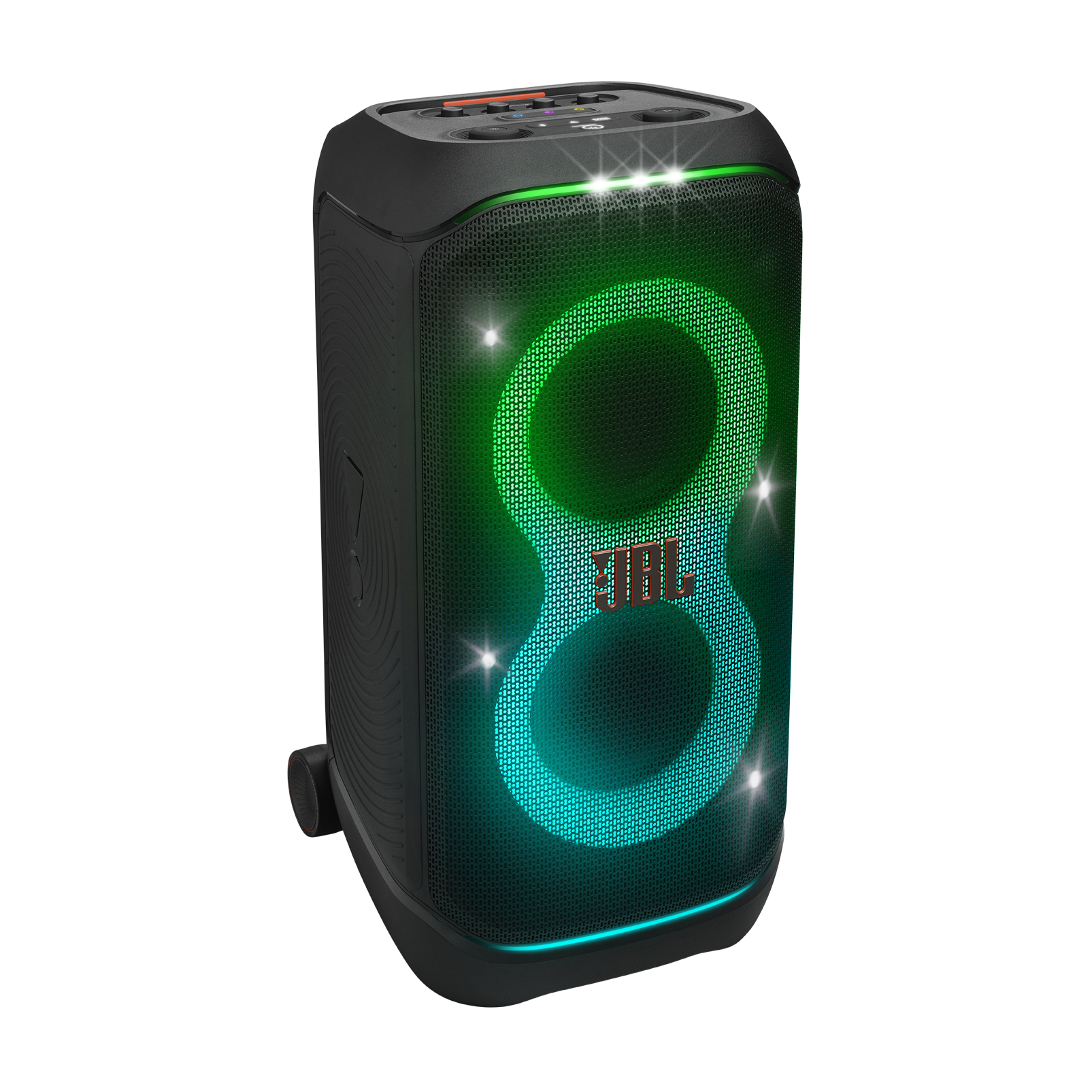 JBL PartyBox Stage 320 | Portable party speaker with wheels
